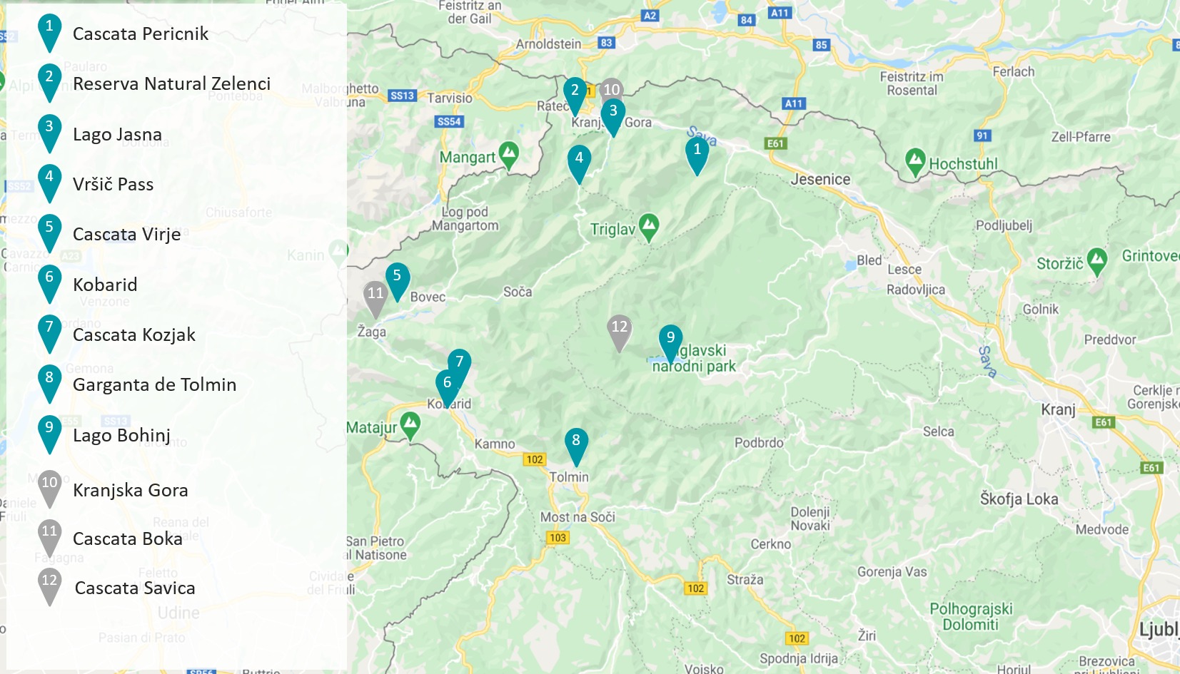 Eslovénia: Parque Nacional de Triglav – roteiro de 2 dias — A Ticket to ...