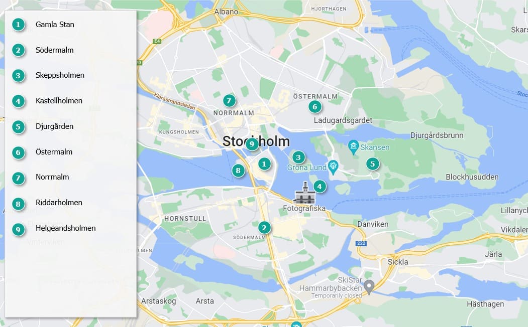 O que visitar em Estocolmo em 3 dias: roteiro completo + mapa | A ...